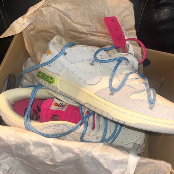 Off-White | Shoes | 75 In Womens 9 In Mens Off White Dunks Brand New ...